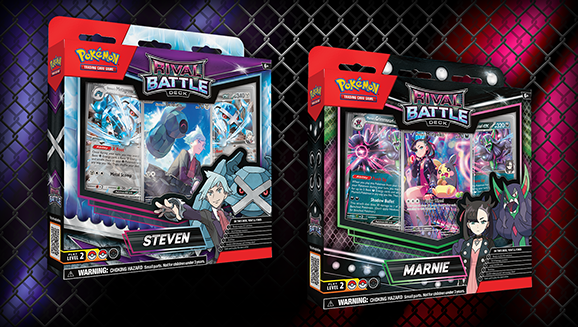 Pokemon: Destined Rivals - Rival Battle Deck: Marnie and Steven | Dice ...